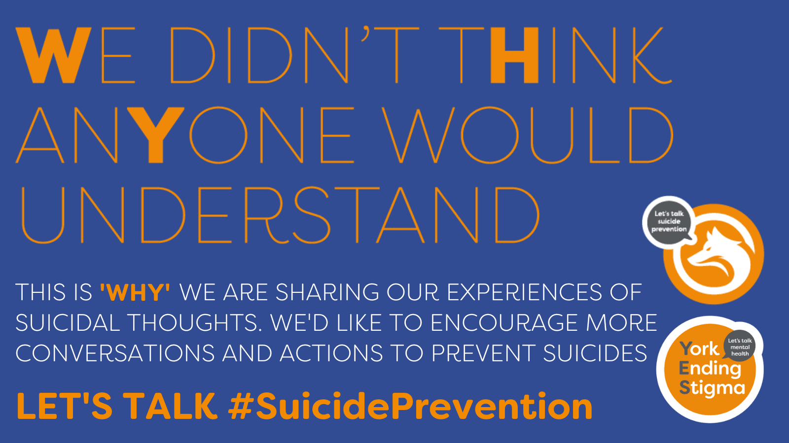 WHY Suicide Prevention Project - York CVS