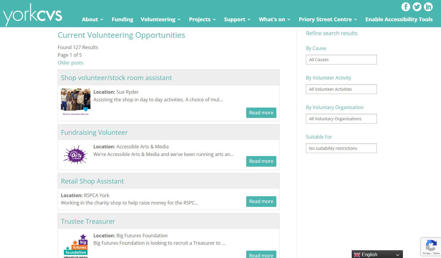 York Volunteers launch new and improved volunteer recruitment platform ...