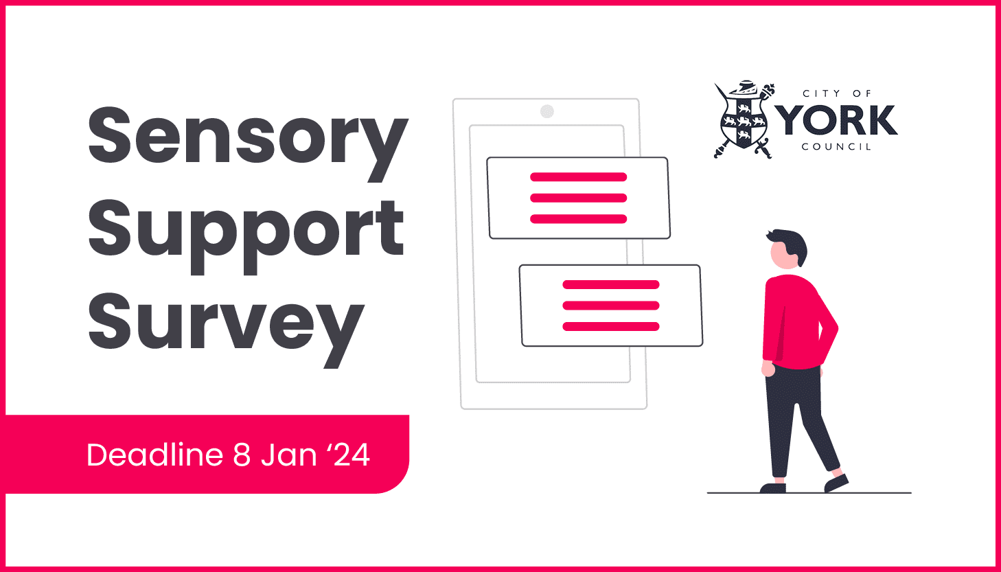 SENSORY SUPPORT SURVEY: Have your say to improve sensory support ...