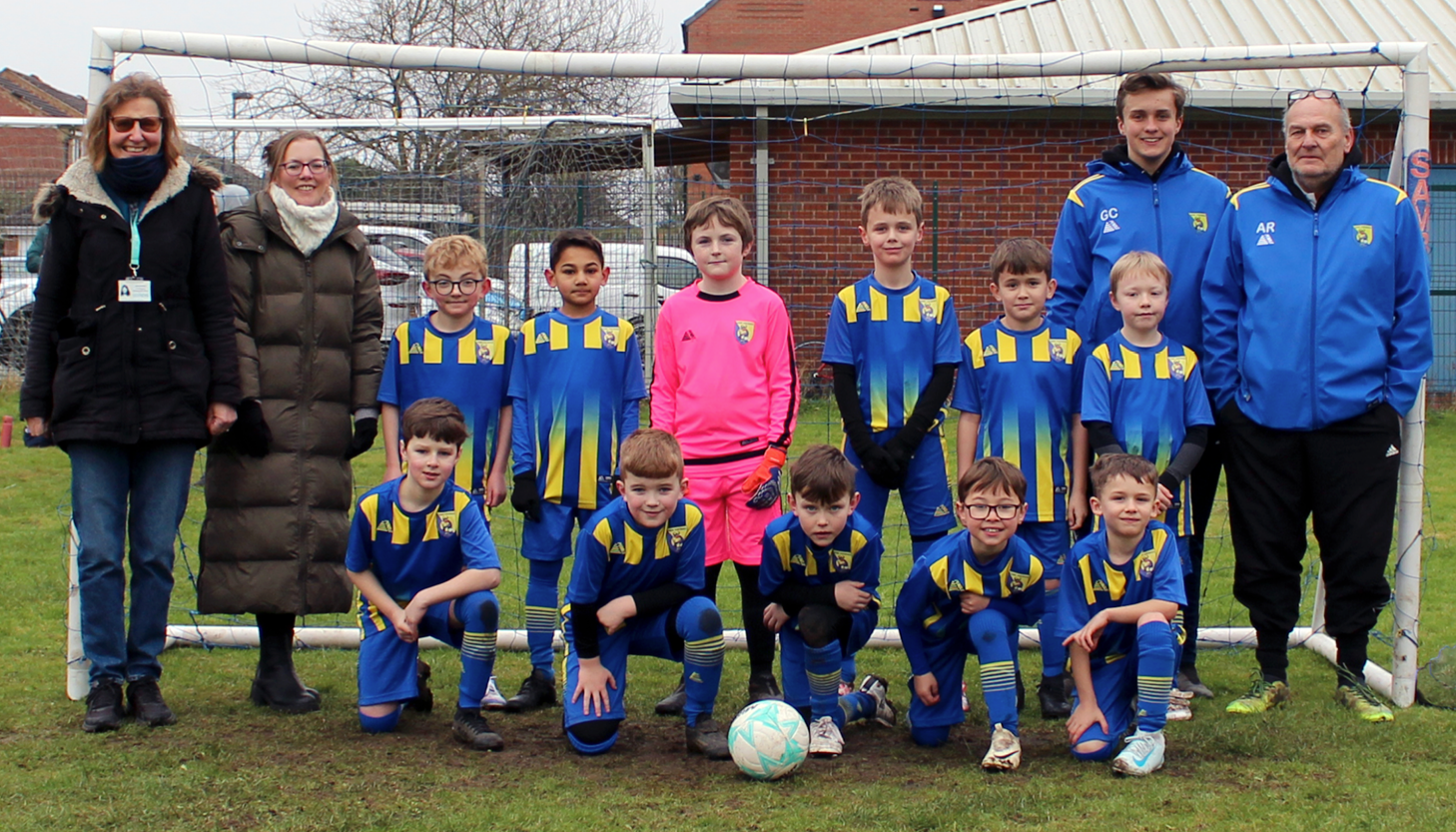 DEVELOPMENT SUPPORT: Local under-9s football team scores big with new ...